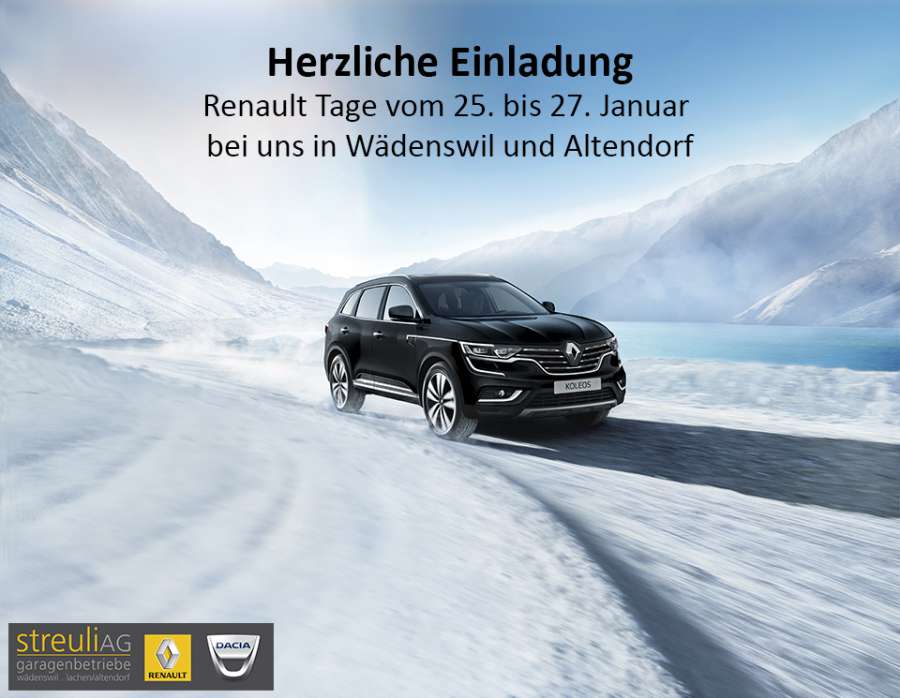 Einladung zur Winterausstellung - Walter Streuli AG