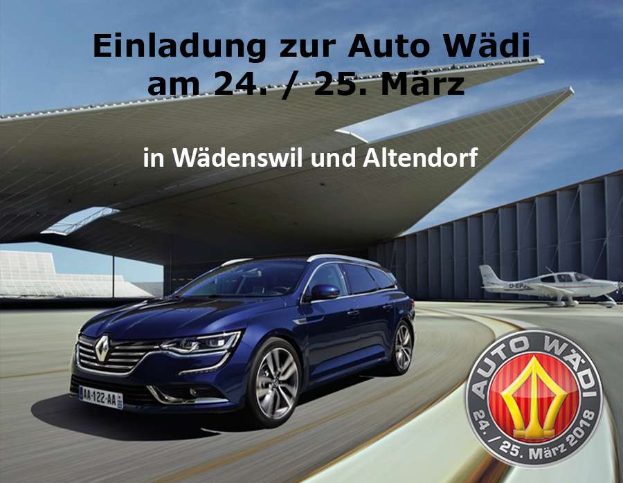 Einladung zur Auto Wädi - Walter Streuli AG